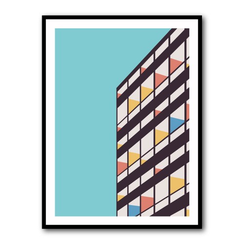 Retro Composition Wall Art